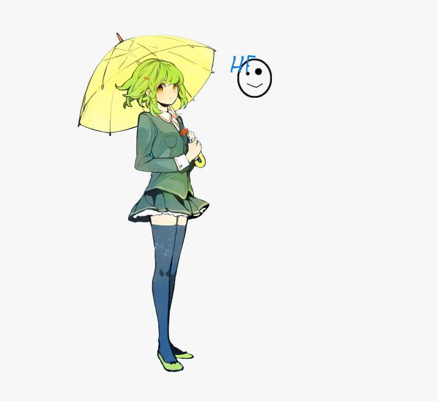 Illustration - Anime Rain Render, HD Png Download , Transparent Png ...