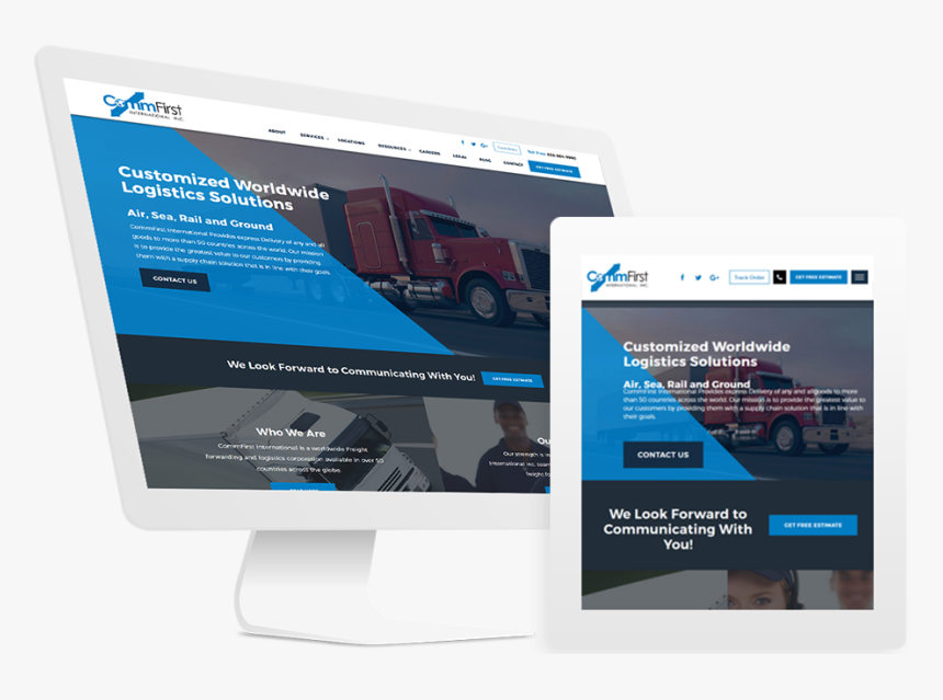 Custom-web Design - Website Design, HD Png Download , Transparent Png ...