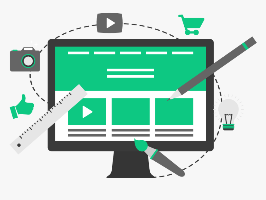 Web Design - Web Designing Illustration Png, Transparent Png ...