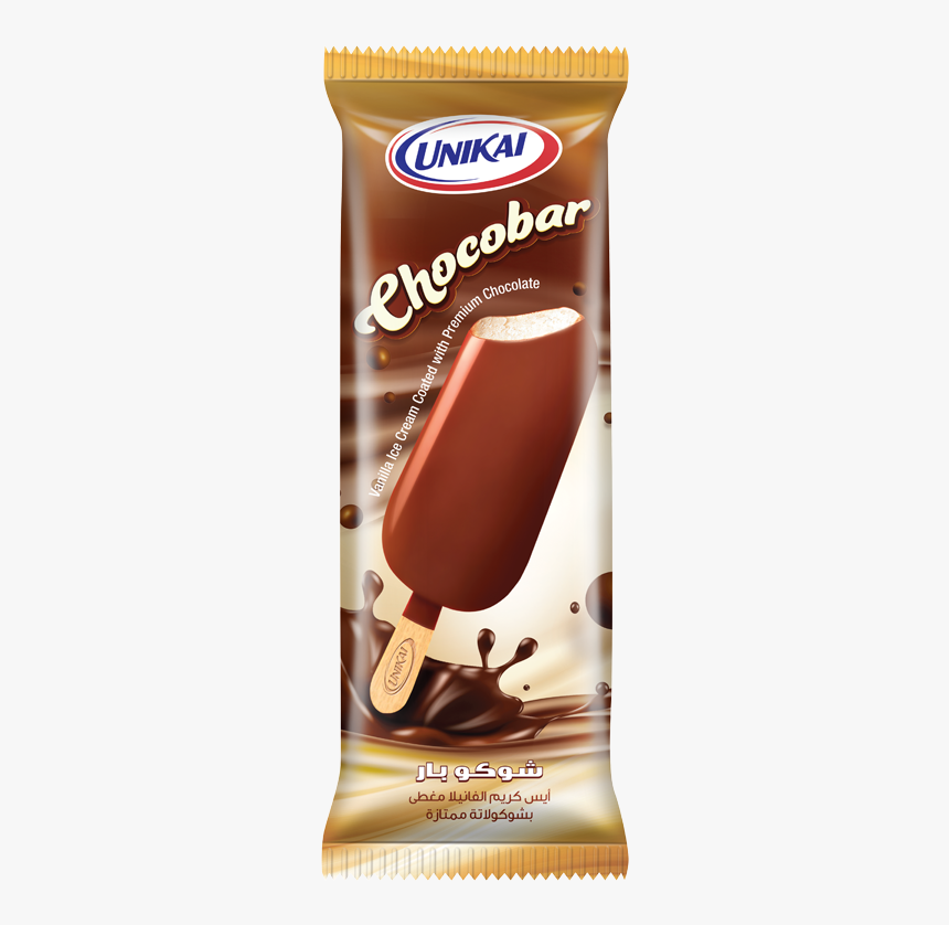 Chocobar - Unikai Ice Cream Chocolate, HD Png Download , Transparent ...