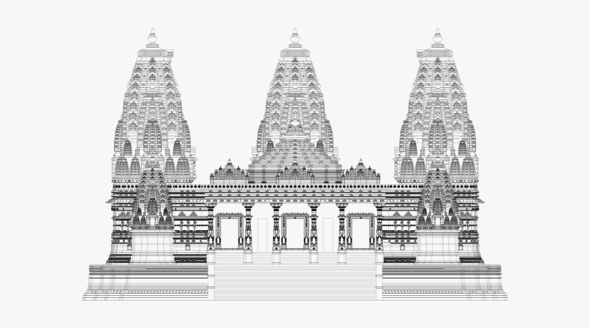 Hindu Temple, HD Png Download , Transparent Png Image - PNGitem