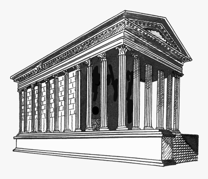 Roman Temple Clipart