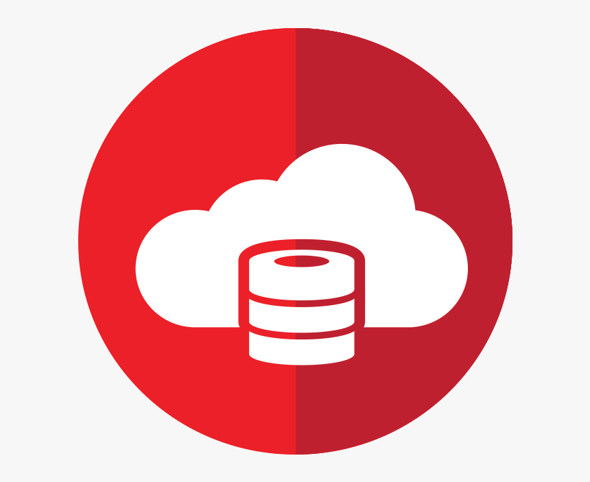 Cloud Computing Icon Red, HD Png Download , Transparent Png Image - PNGitem