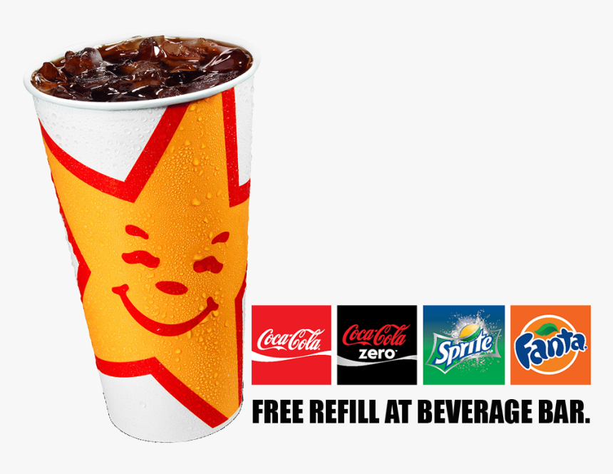 Transparent Carl S Jr Logo Png - Caffeinated Drink, Png Download ...