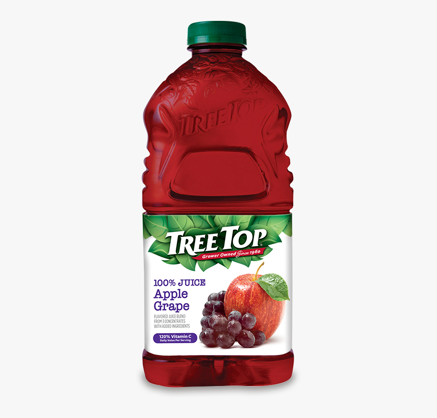Tree Top Apple Grape - Tree Top Apple Grape Juice, HD Png Download ...