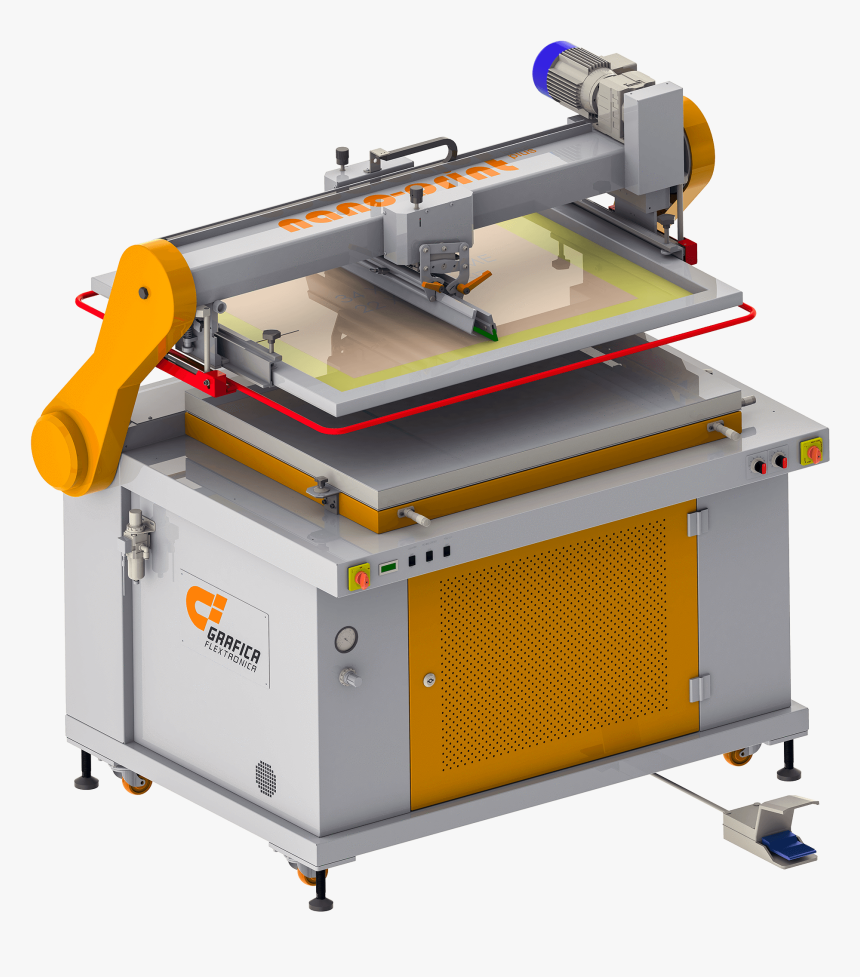 Grafica Screen Printing Machine, HD Png Download , Transparent Png ...