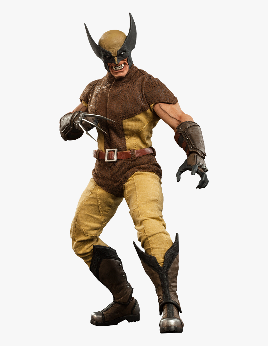 Brown Wolverine Cosplay Boots, HD Png Download , Transparent Png Image ...