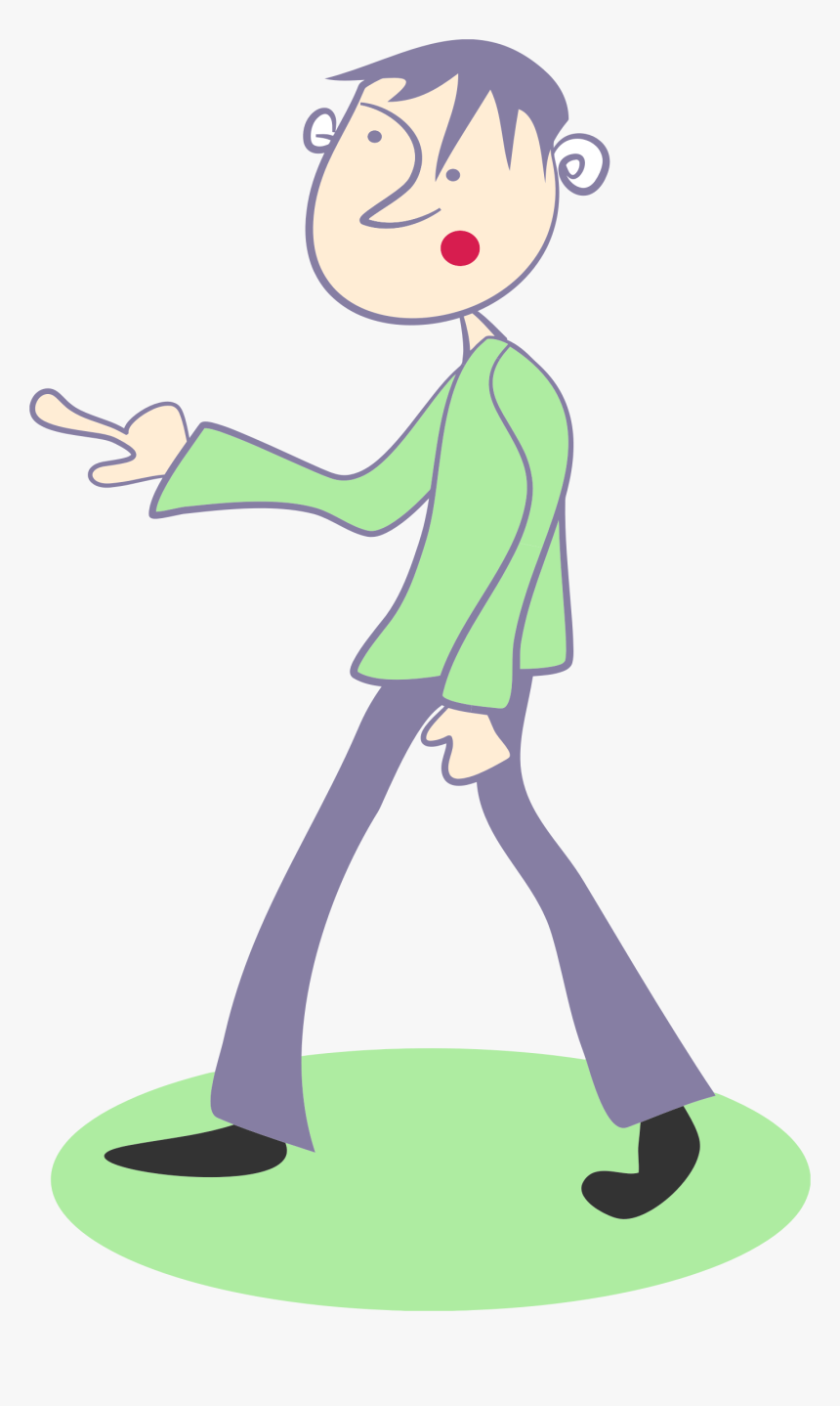 Clipart - Pointing Man Clip Art, HD Png Download , Transparent Png ...