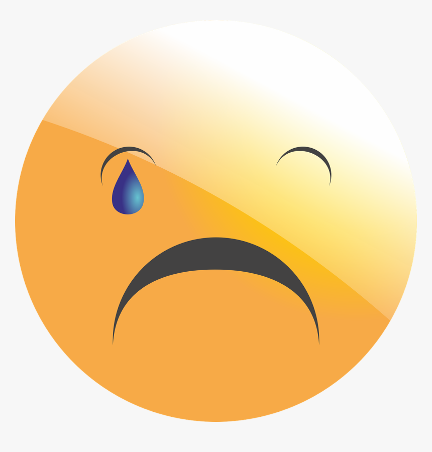 Sad Smiley Face Crying