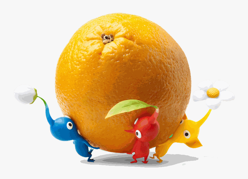 Mandarin-orange - Pikmin Fruit, HD Png Download , Transparent Png Image ...