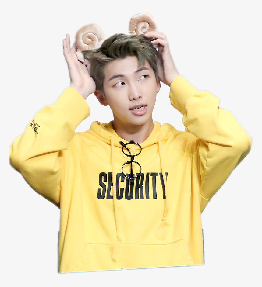 Rap Monster♡ Armybts Bts Rapmonster Yellow Freetoedit - Rap Monster Png ...