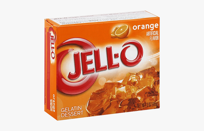 Jello Orange - Jello, HD Png Download , Transparent Png Image - PNGitem