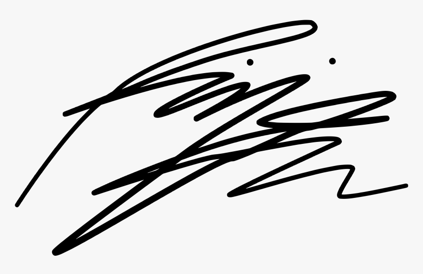Kim Namjoon Signature, HD Png Download , Transparent Png Image - PNGitem