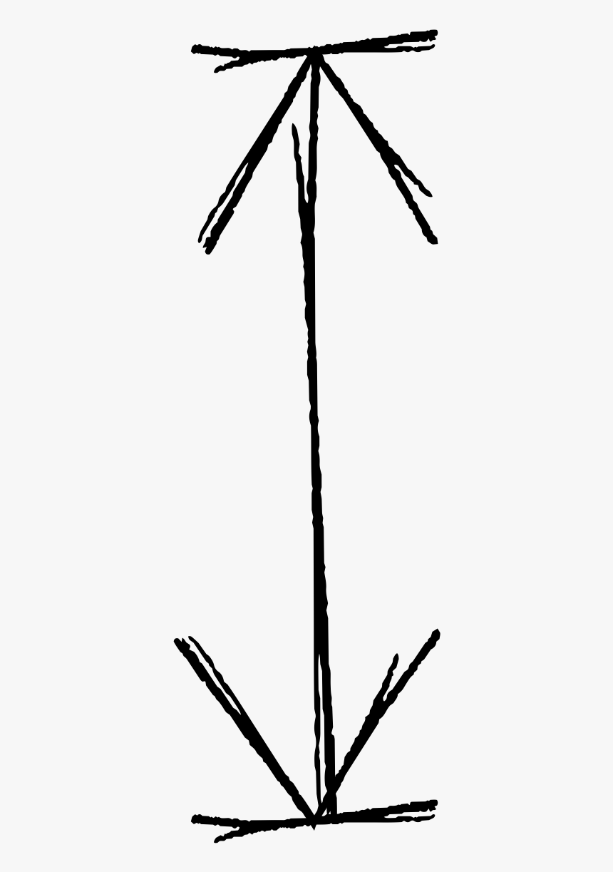 Arrow - Line Art, HD Png Download , Transparent Png Image - PNGitem