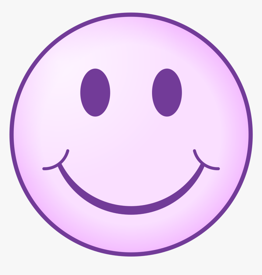Violet Smiley Face, HD Png Download , Transparent Png Image - PNGitem