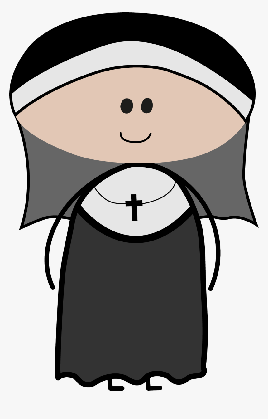 Clipart Transparent Library Cute Nun Clipart Cliparts - Cute Nun ...