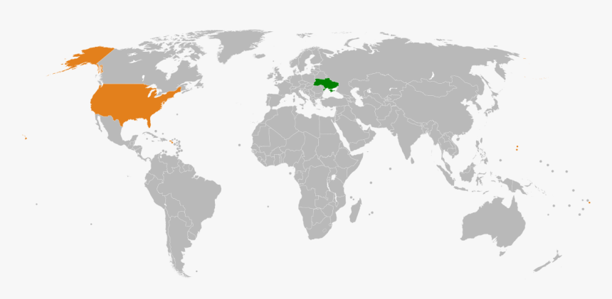 India And Pakistan On World Map, HD Png Download , Transparent Png ...