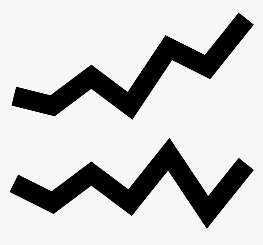 Line Graph Icon Png - Line Runs Upward Symbol, Transparent Png ...