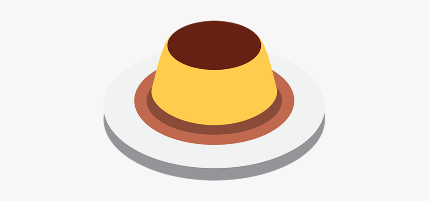#japanese #custard #pudding #flan #soft #messy #emoji - Flan, HD Png ...