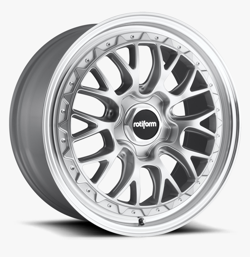 Rotiform ® Lsr R155 Wheels Rims Silver Machined , Png - Lsr Rotiform ...
