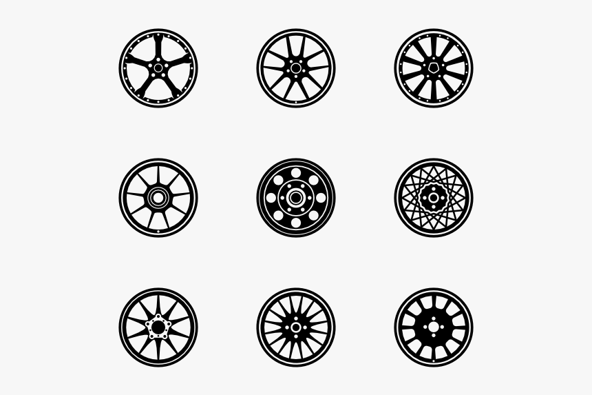 Wheels Icons, HD Png Download , Transparent Png Image - PNGitem