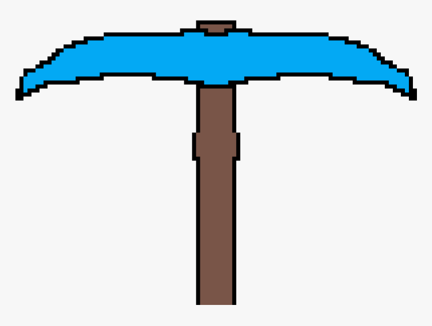 Transparent Diamond Pickaxe Png, Png Download , Transparent Png Image ...