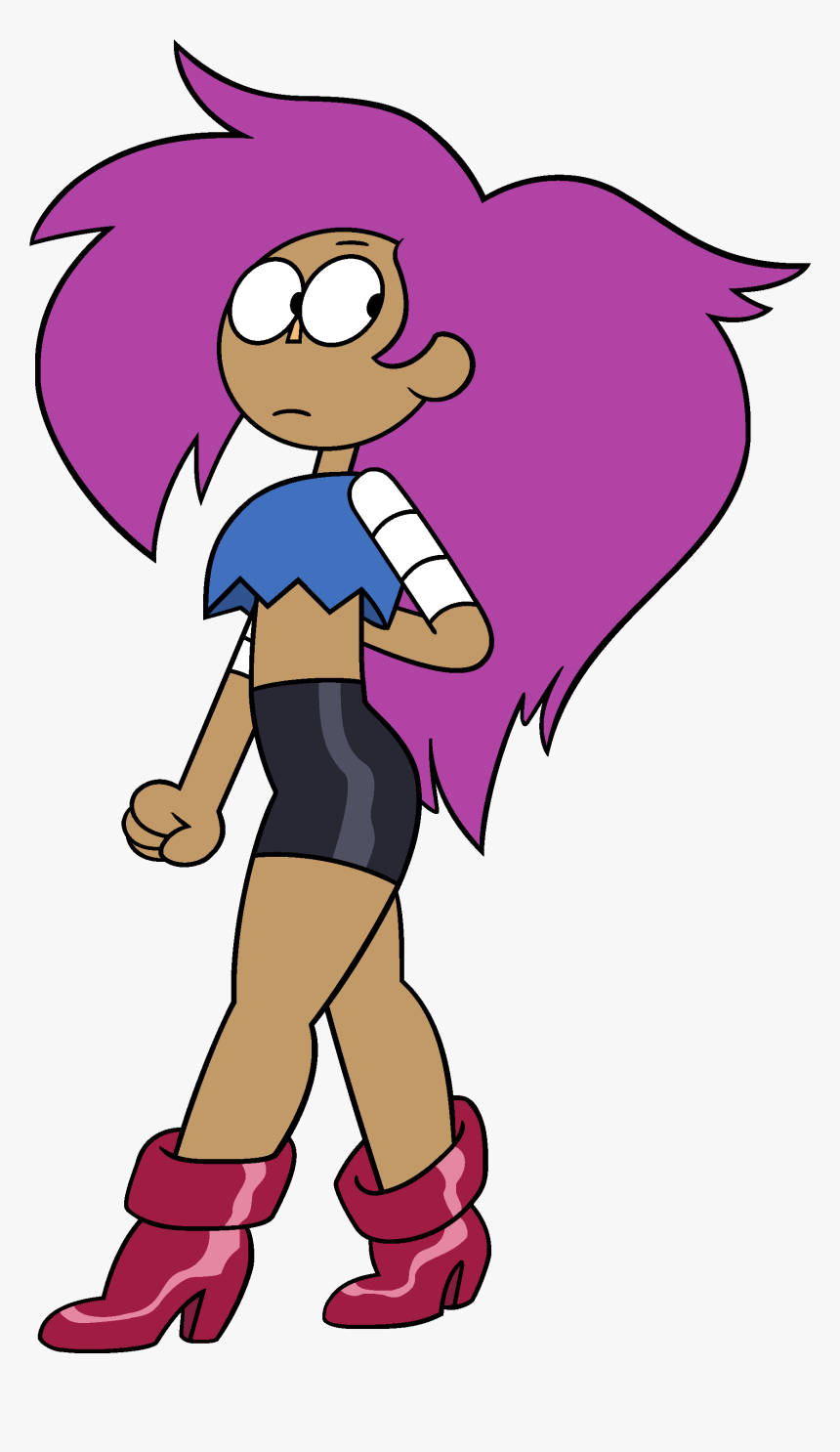 Clip Art Ok Ko Model Sheet - Enid Ok Ko Fanart, HD Png Download ...