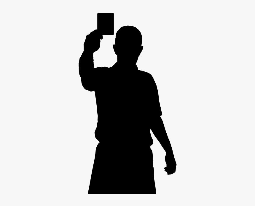 Silhouette, Referee, Whistle, Black, Sports, Soccer - Soccer Referee ...