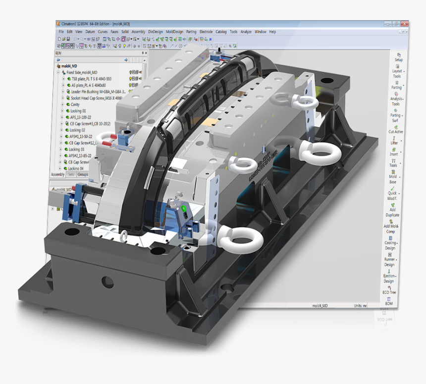 Cimatron Mold, HD Png Download , Transparent Png Image - PNGitem