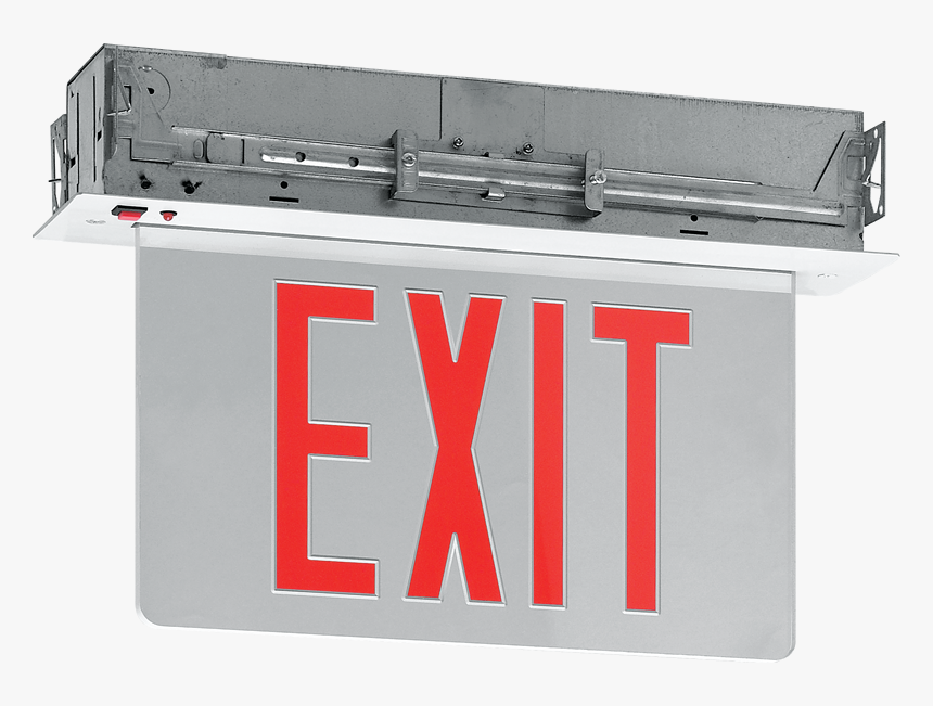 Providing 90 Minutes Of Emergency Operation, The Recessed - Exit Sign ...