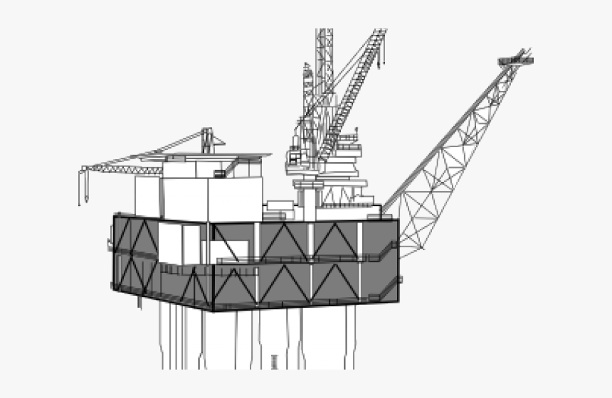 Oil Rig Clipart Offshore Rig, HD Png Download , Transparent Png Image ...