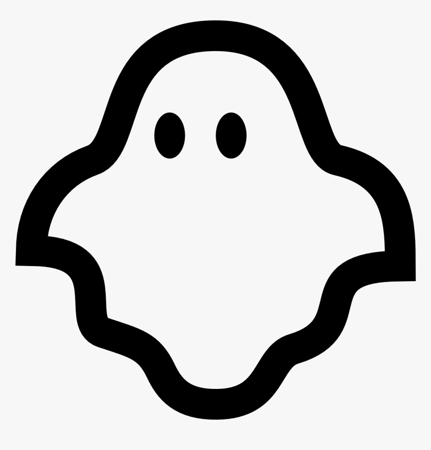 Computer Icons Installation Ghost Blog - Black And White Ghost Icon, HD ...