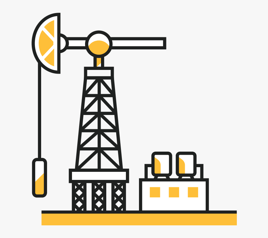 Petroleum Oil Well Oil Field Oil Platform - Petroleum Factory Vector ...