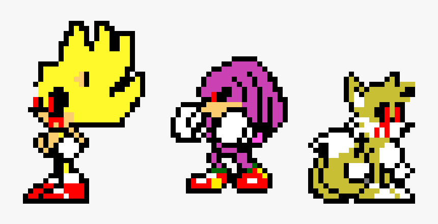Knuckles Pixel, HD Png Download , Transparent Png Image - PNGitem