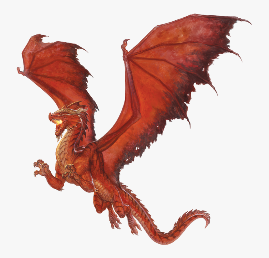 Red Dragon Dnd, HD Png Download , Transparent Png Image - PNGitem