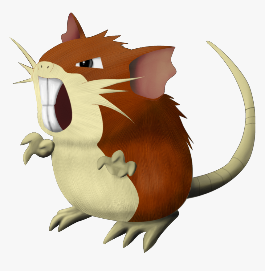 Raticate 3d Png, Transparent Png , Transparent Png Image - PNGitem
