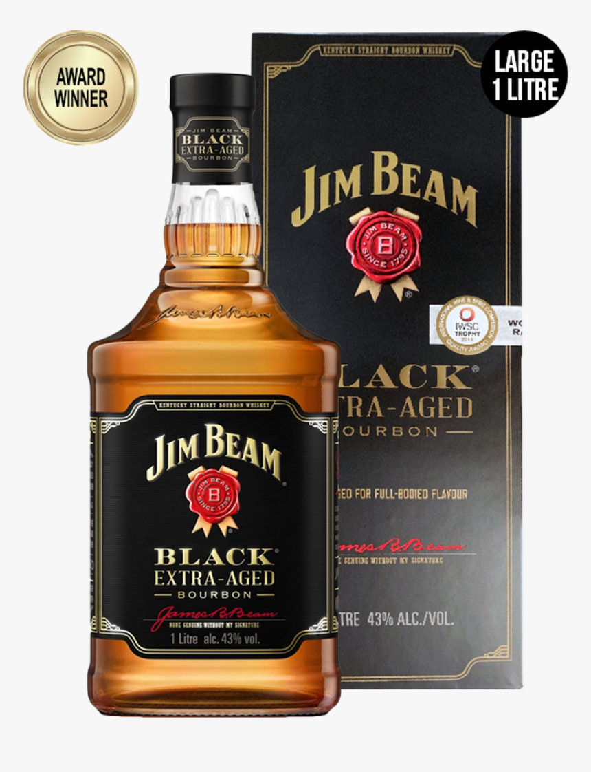 Transparent Jim Beam Png - Jim Beam Black Alcohol Percentage, Png ...