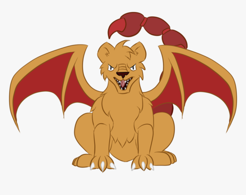 Minotaur Manticore Legendary Creature Drawing Monster - Manticore ...