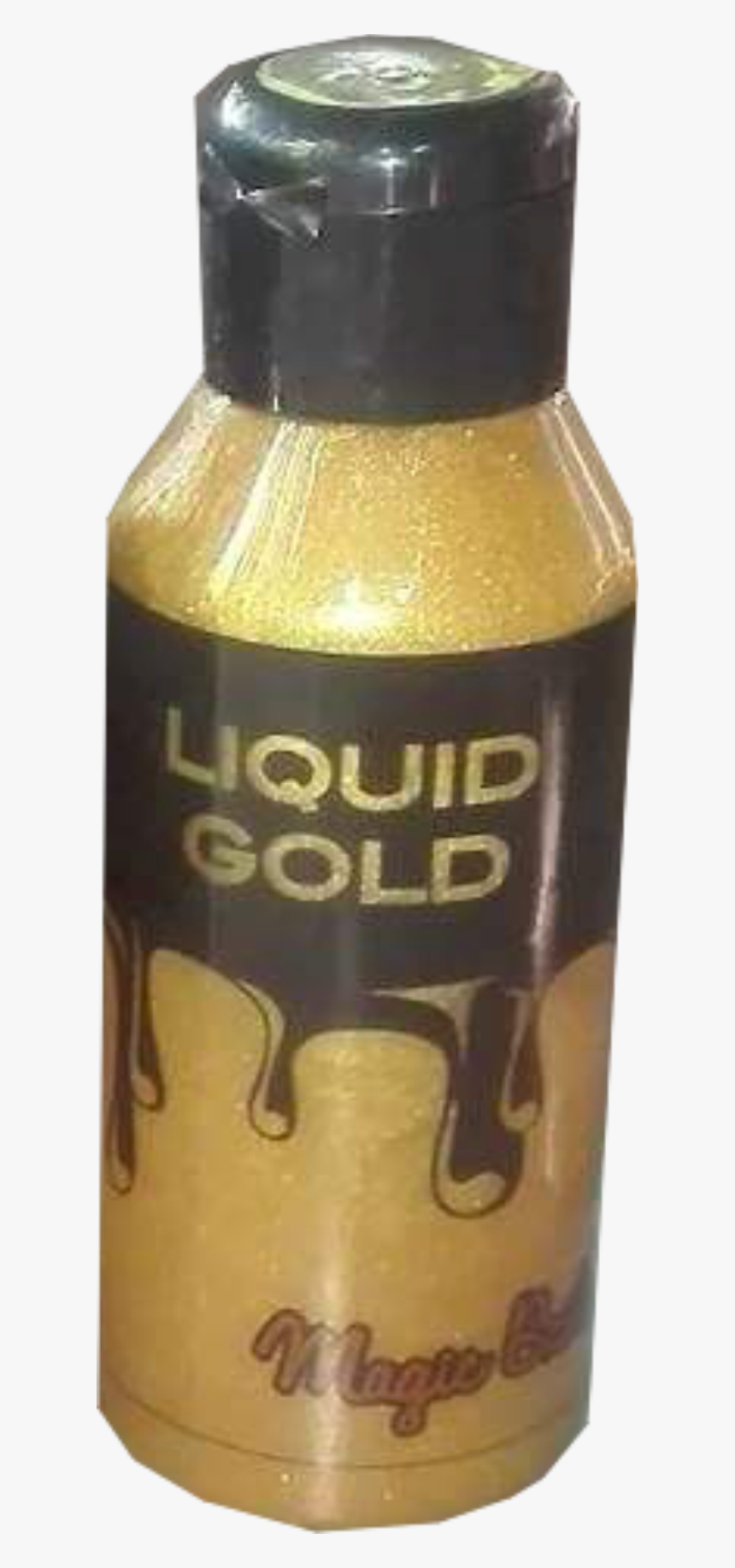 Liquid Gold - Glass Bottle, HD Png Download , Transparent Png Image ...
