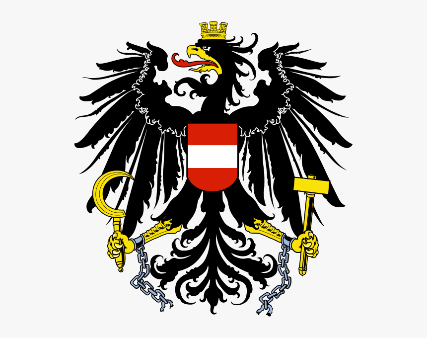 Coat Of Arms Of Austria - Austria Emblem, HD Png Download , Transparent ...