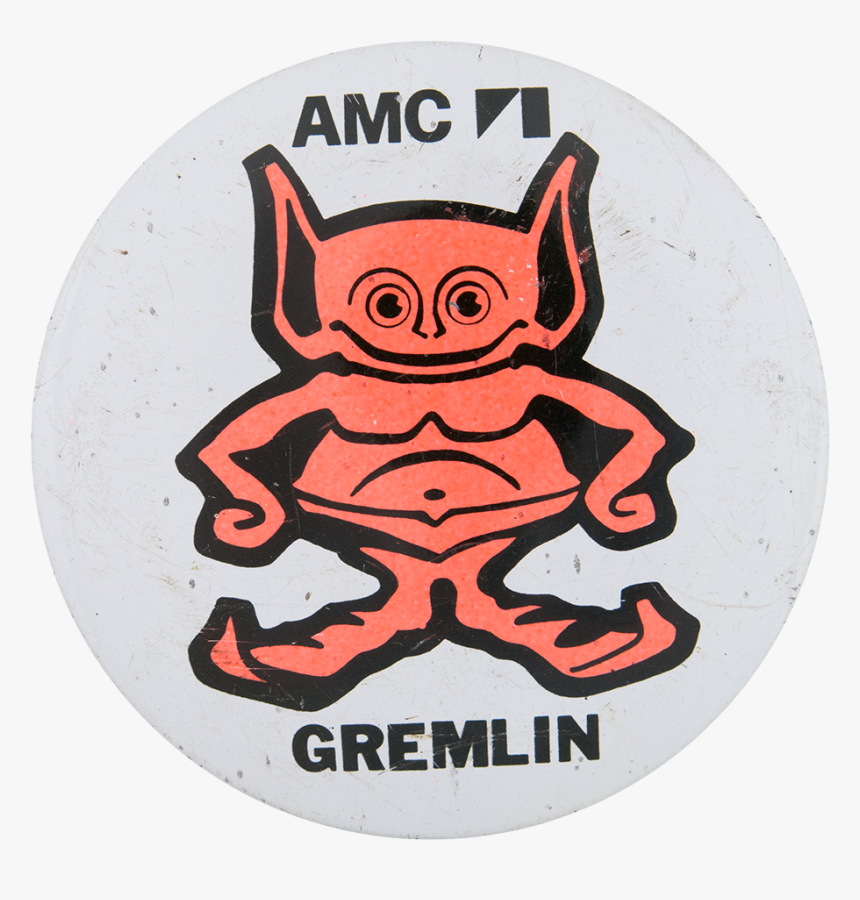 Amc Gremlin Advertising Button Museum - Amc Gremlin Logo, HD Png ...