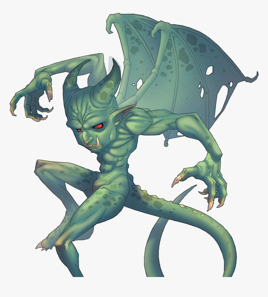 Gremlin Portrait - Illustration, HD Png Download , Transparent Png ...