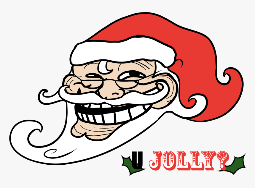 Jolly Santa Claus Facial Expression Santa Claus Fictional - Santa Claus ...