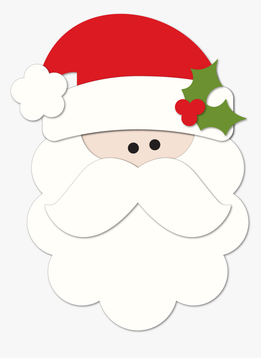 Printable Santa Face Pattern Santa Faces Clip Art Free Transparent PNG ...
