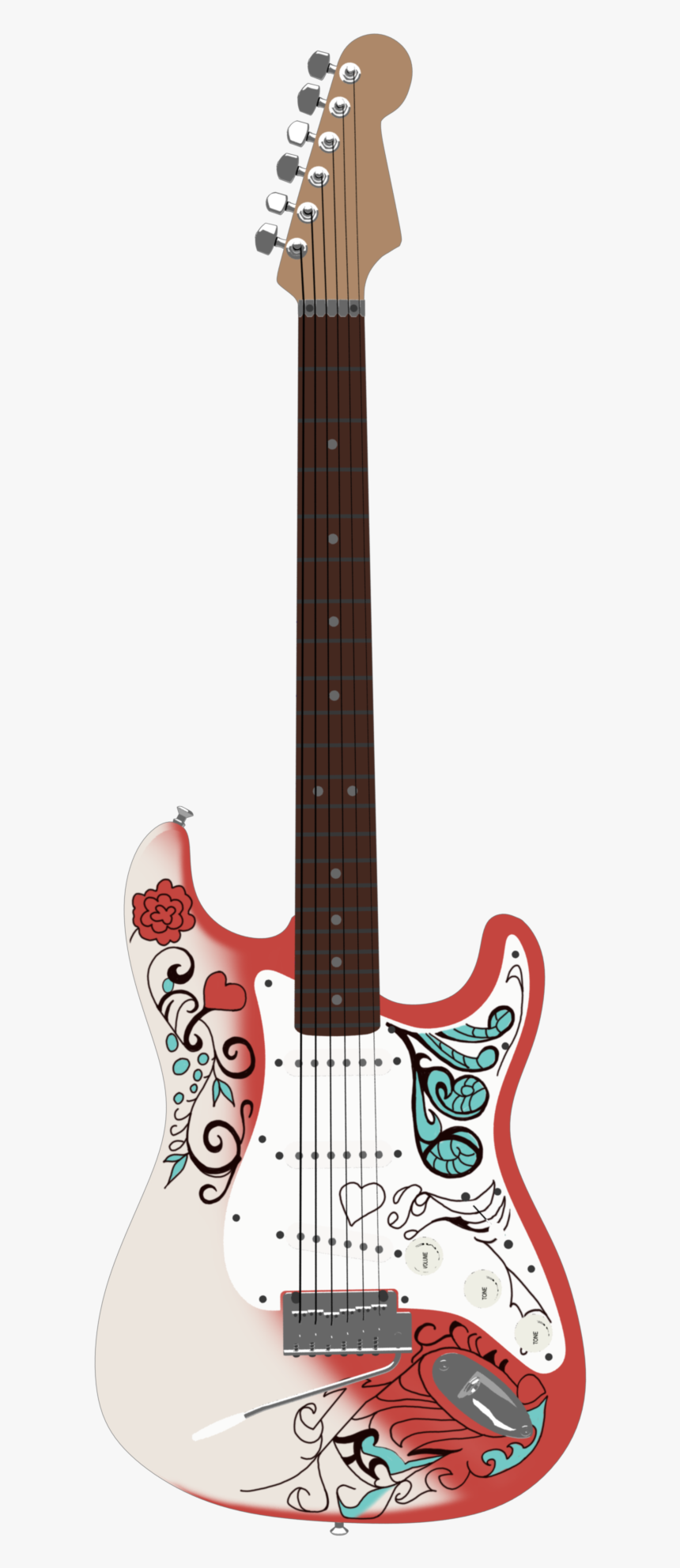 16 Extra Strata Red Jimi Thumbnail - Jimi Hendrix Band Guitar, HD Png ...