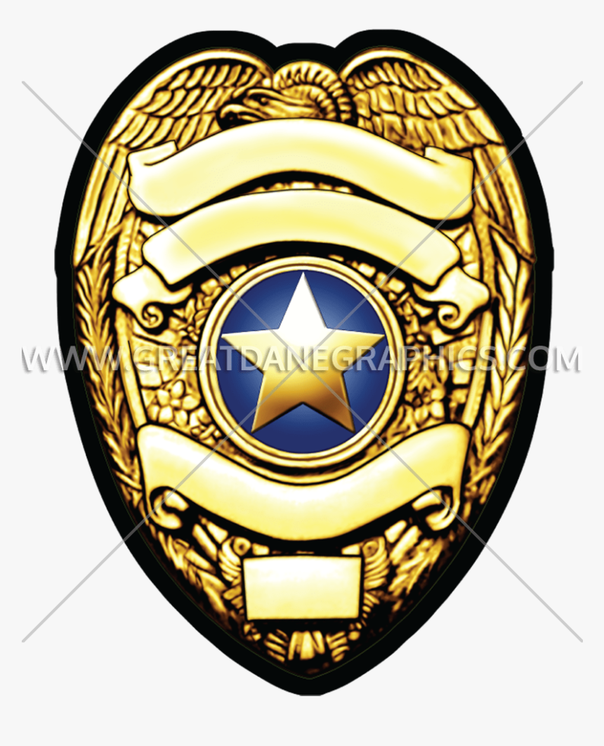 Png Free Gold Police Badge - Clip Art Police Badge Template ...