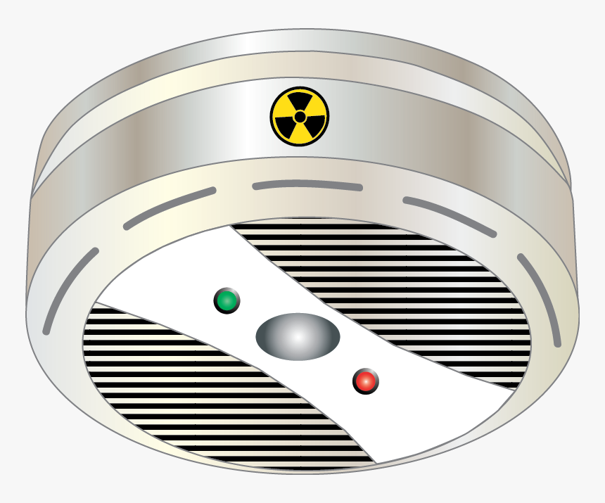 Smoke Alarm - Smoke Detector With Americium, HD Png Download ...