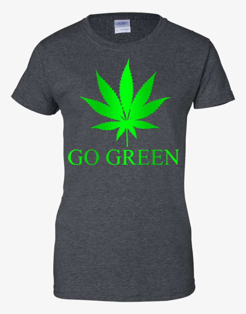 Go Green Weed Vape Nation Marijuana Leaf 420 Men/women - T-shirt, HD Png Download , Transparent ...