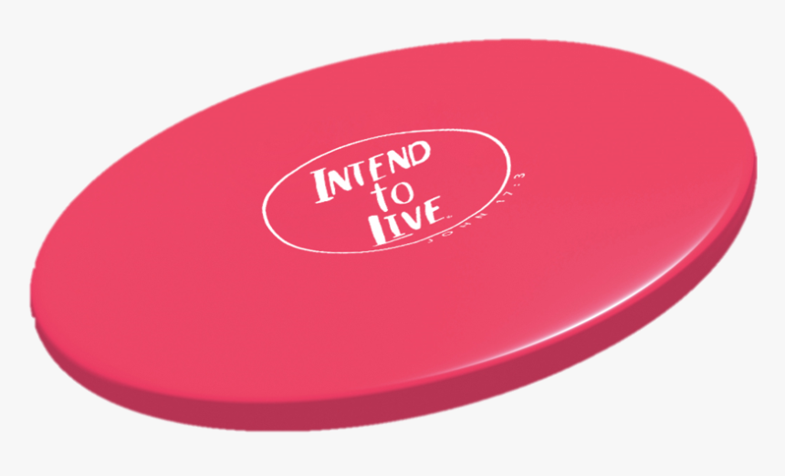 Intend To Live Frisbee, HD Png Download , Transparent Png Image - PNGitem