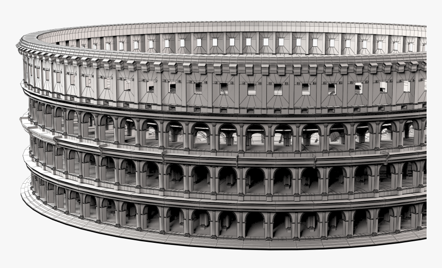 Clip Art Roman D Model Cgtrader, HD Png Download , Transparent Png ...